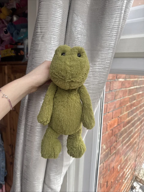 JELLYCAT MEDIUM BASHFUL Frog £42.30 - PicClick UK