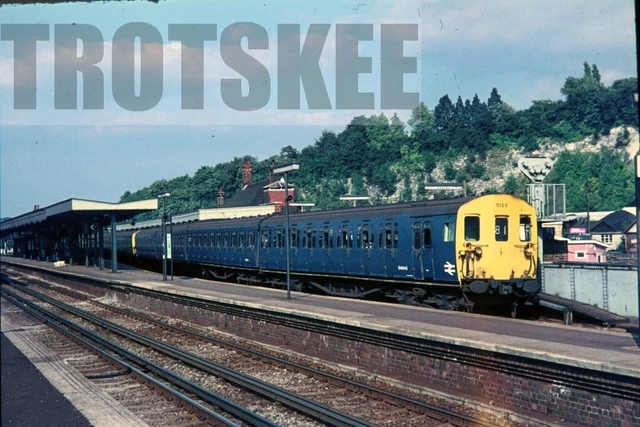 35MM SLIDE BR British Railways Electric EMU Class 415 5122 1970 ...
