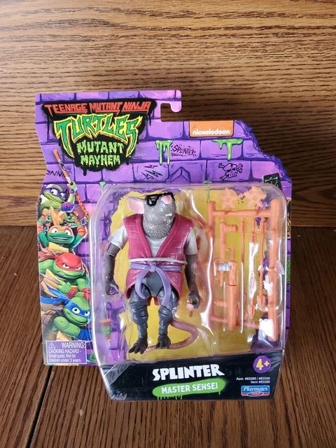 TEENAGE MUTANT NINJA Turtles Mayhem Splinter Master Sensei neuf dans sa ...