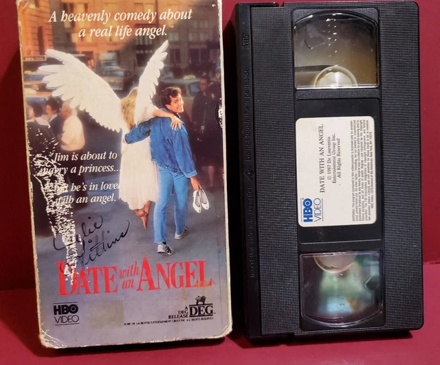 VHS DATE WITH an Angel - HTF HBO Release - Slip damage - BUY2GET1 £7.67 ...