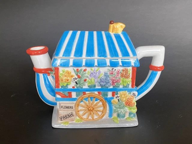 ANNIE ROWE THE Village Western House Collectibles -Ceramic Teapot $37. ...