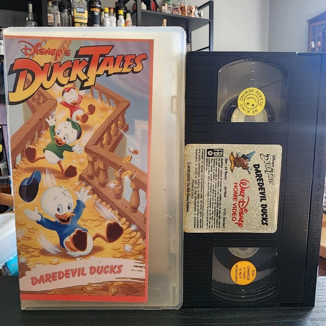 DISNEYS DUCKTALES - Daredevil Ducks (VHS, 1991) Former Rental Clamshell ...