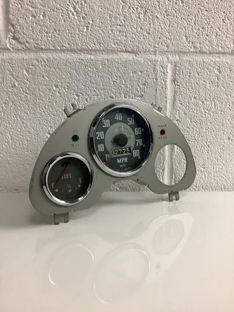VINTAGE FORD ANGLIA 100e EnFo Smiths Speedo + Fuel Gauge, Classic Car ...