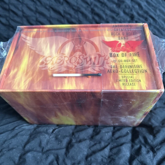 AEROSMITH - BOX Of Fire (Limited Edition 12-CD Box Set & Bonus CD) New ...