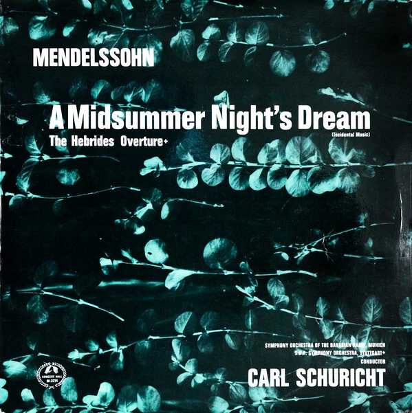 FELIX MENDELSSOHN-BA - A Midsummer Night's Dream Incidental Music ...