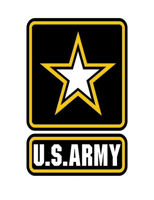 US ARMY STAR Logo Vinyl Aufkleber Aufkleber Army Strong EUR 4,01 ...