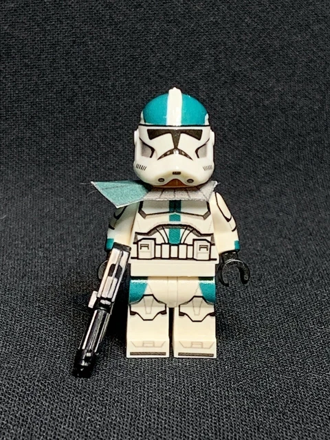 CUSTOM CLONE TROOPER Minifigures For Lego Star Wars: Phase 2, Captain ...