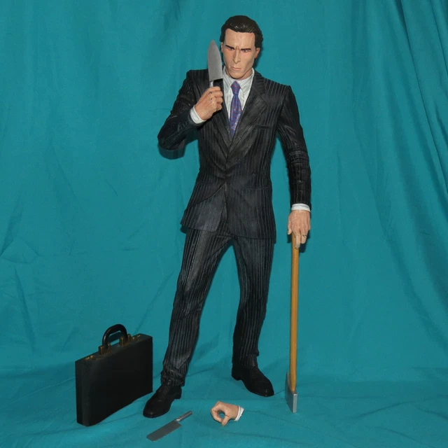 NECA 2005 AMERICAN Psycho Patrick Bateman Talking 18" Figure $100.00 ...