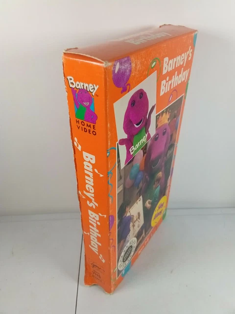 BARNEY - BARNEY'S Birthday Sing Along (VHS, 1992) $20.02 - PicClick CA