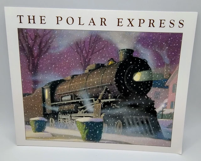 THE POLAR EXPRESS By Chris Van Allsburg Christmas Book New £4.25 ...