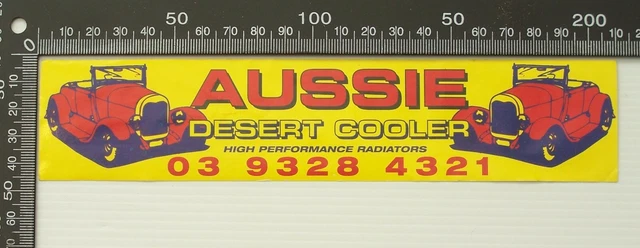 VINTAGE AUSSIE DESERT Cooler Performance Radiators Vic Advertising ...