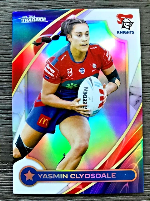 2024 NRL TRADERS 'Nrlw Parallel' Trading Card - Yasmin Clydsdale ...