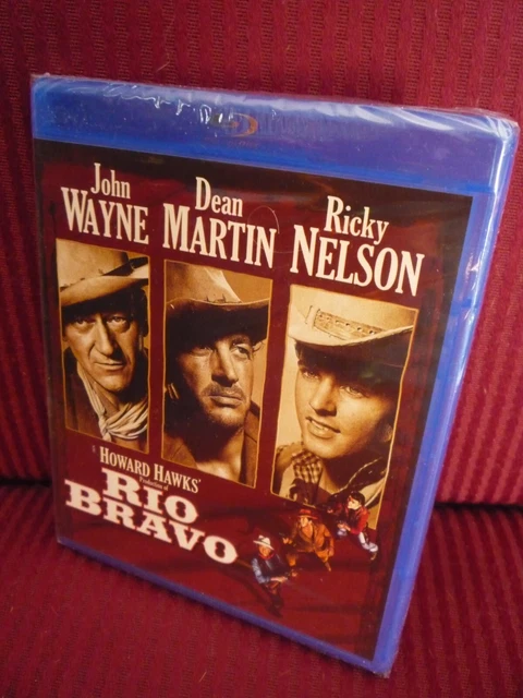 RIO BRAVO (BLU-RAY, 1959) John Wayne, Dean Martin Ricky Nelson Brand ...