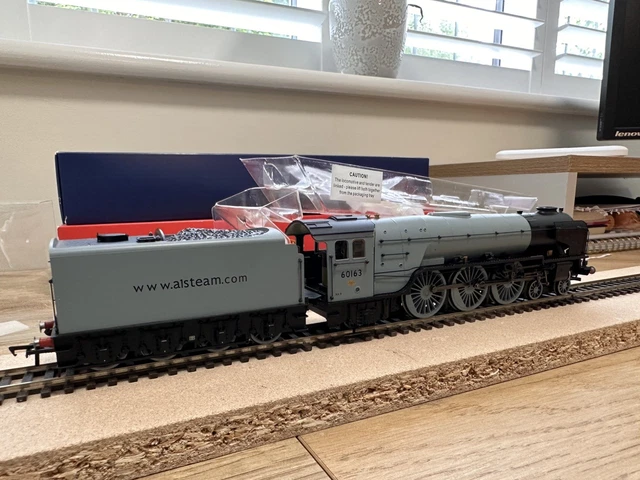 BACHMANN ‘OO’ 32-550K 60163 A1 Class Br Lner 'Tornado' Grey. Dcc Ready ...