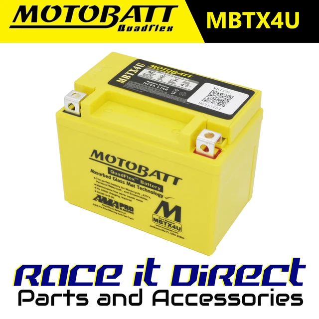 MOTOBATT PREMIUM BATTERY for Derbi Senda SM50 DRD Racing 2004-2017 ...
