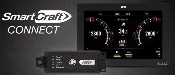 MERCURY NMEA SMART Craft Connect Module Single Engine Under Dash PN 98 ...