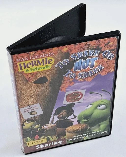 MAX LUCADO'S HERMIE & Friends: To Share Or Nut To Share DVD (Region 1 ...