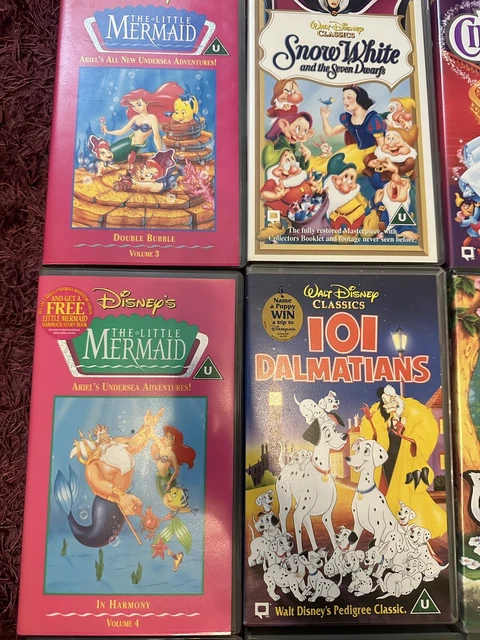 BUNDLE OF 12 Disney films VHS cassettes video tape £10.00 - PicClick UK
