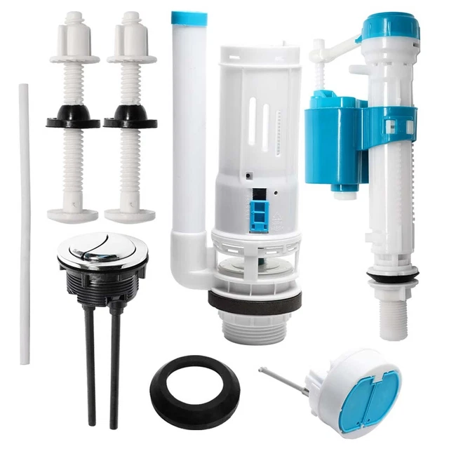 UNIVERSAL CISTERN REPAIR Kit - Toilet Dual Push Flush System 280mm - UK ...