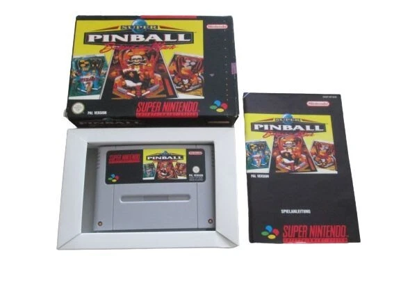 SUPER PINBALL : Behind The Mask Super Nintendo EUR 49,00 - PicClick FR