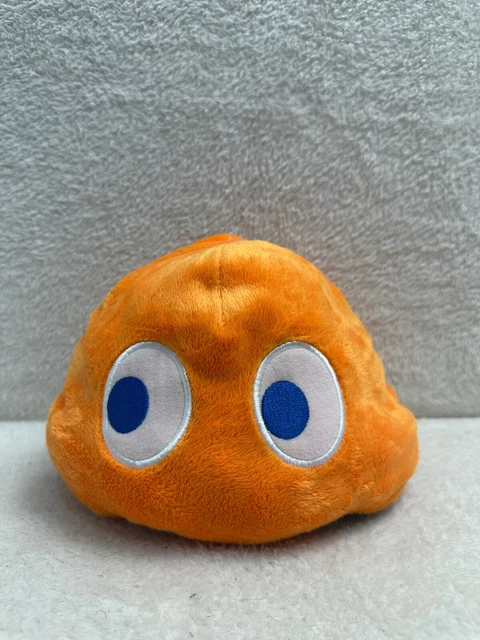 BANDAI NAMCO PAC man Reversible clyde ghost orange blue small soft toy plush £9.99 - PicClick UK