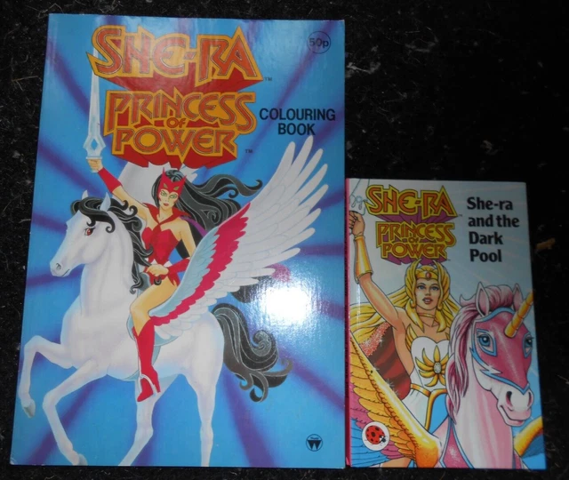 SHE-RA PRINCESS OF Power Colouring book & Dark Pool book £9.99 ...