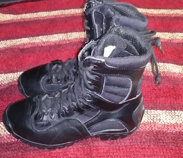 TACTICAL RESEARCH MENS Black Paratrooper Boots Size 3.5R £44.17 ...