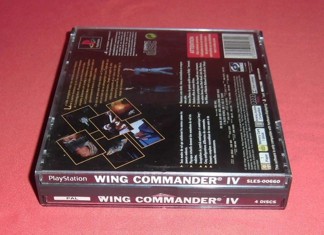 PLAYSTATION PS1 WING Commander IV The Price of Freedom [PAL (Fr)] PS ...