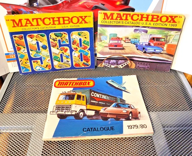 MATCHBOX COLLECTOR'S CATALOG Lot Vintage 1968 1969 1979/80 £4.79 ...