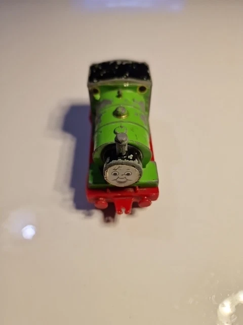 THOMAS THE TANK Engine & Friends ERTL PAPER FACE PERCY TRAIN DIECAST 4 ...