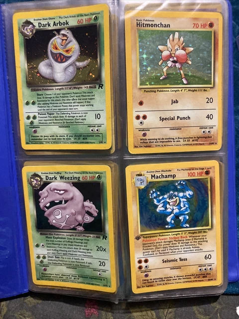 POKEMON CARDS 1999 Folder Bundle Rare Holos 1st Ed Joblot 118 x All Old Cards £59.00 - PicClick UK