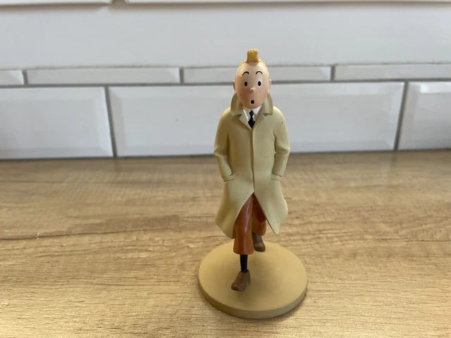 TINTIN FIGURINE TINTIN En Trench Coat EUR 15,00 - PicClick FR