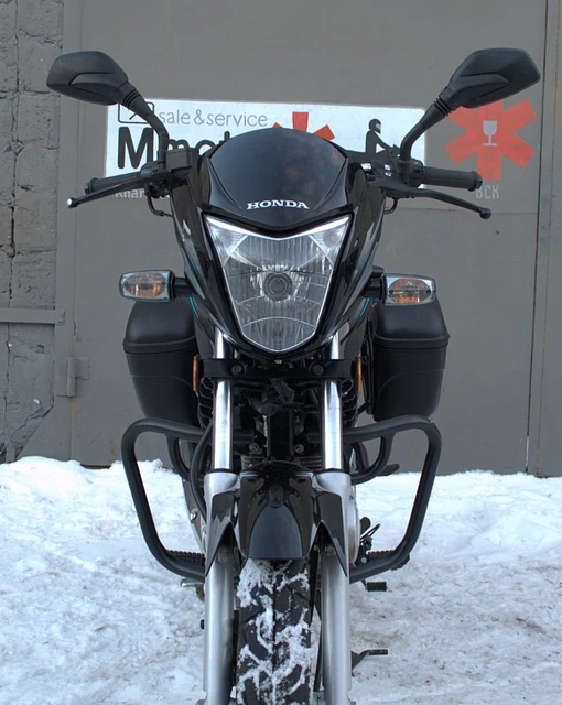 HONDA CB125E (GLH125SH) Crash Bars Engine Guard Frame Protector + GIFT ...