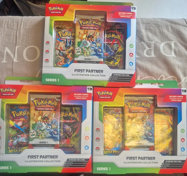 POKÉMON TCG FIRST Partner Illustration Collection Series 1 New & Sealed ...