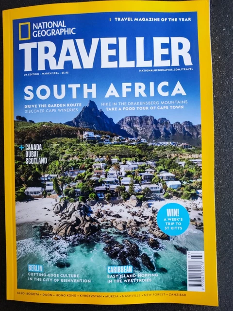 NATIONAL GEOGRAPHIC TRAVELLER Magazine March 2024 Brand New Issue - UK ...