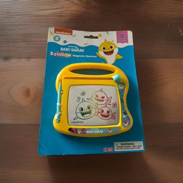 NICKELODEON PINKFONG BABY Shark Mini Magnetic Doodle Sketcher NEW Free ...
