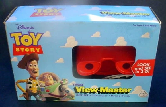 1995 TYCO DISNEY Toy Story 3D View-Master Gift Set New In Box with 3 ...