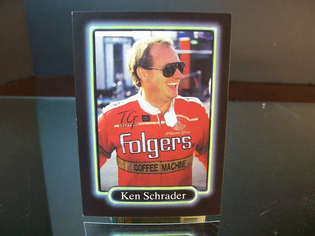 CARTE KEN SCHRADER #25 Folgers Maxx Racing Cards 1990 #25 EUR 1,08 ...
