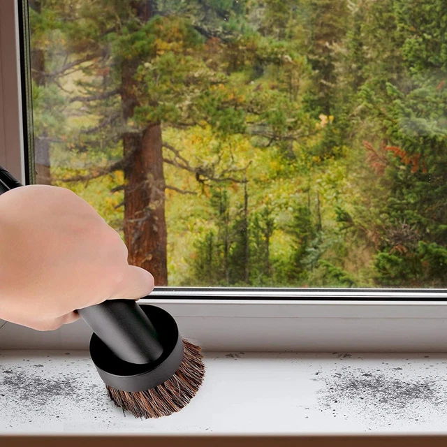 2X(BORSTEN-SAUGBÜRSTE RUNDBÜRSTE SAUGAUFSATZ Universal-SaugbüRste für ...