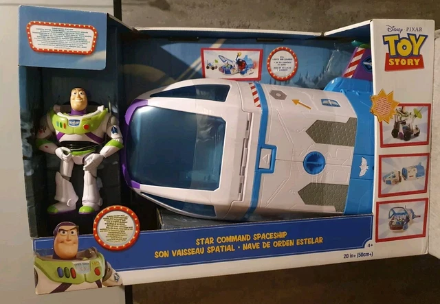 TOY STORY BUZZ Lightyear Star Command Spaceship Disney Pixar Rover ...