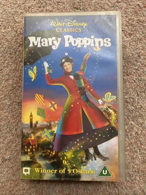 WALT DISNEY CLASSICS - Mary Poppins VHS Tape VGC £2.80 - PicClick UK