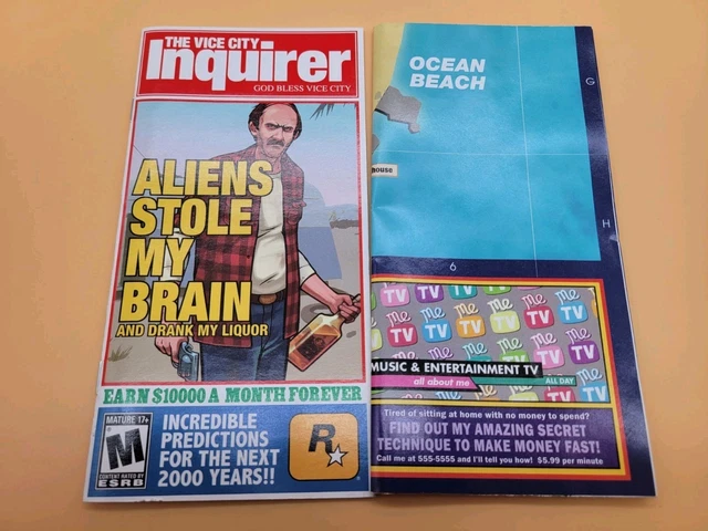 GRAND THEFT AUTO: Vice City Stories (Sony PSP, 2006) CIB Black Label ...