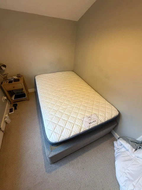 SMALL DOUBLE (4FT) divan with drawers and mattress £52.70 - PicClick UK