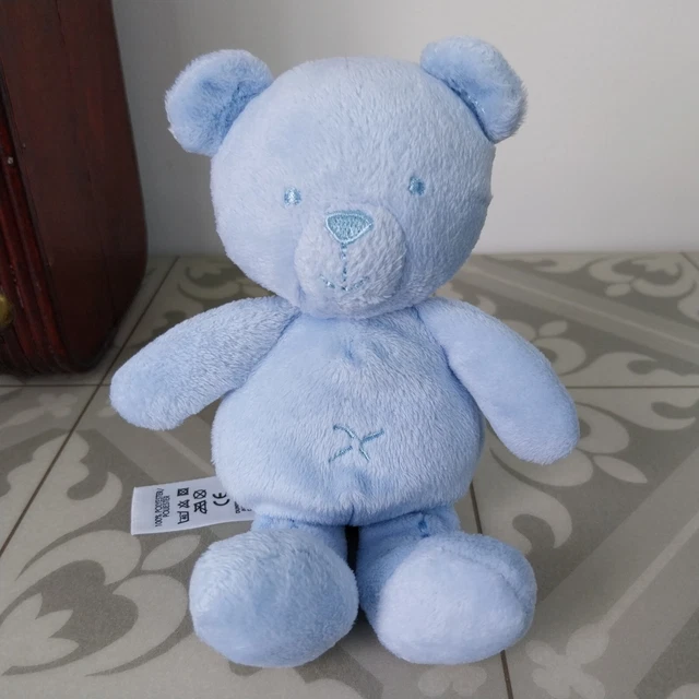 ST BERNARD DUNNES Stores Teddy Bear Soft Toy Baby Comforter Blue £34.99 ...