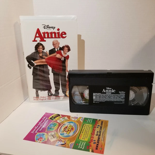 DISNEY ANNIE VHS Video Home Tape in Clamshell Case $5.48 - PicClick CA