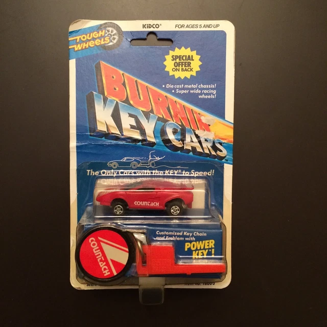 VINTAGE KIDCO BURNIN Key Cars Red Lamborghini Countach NEW $30.00 ...