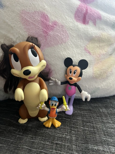DISNEY BUNDLE FIFI Minnie Mouse & Donald Duck Figures 3 X £4.87 ...