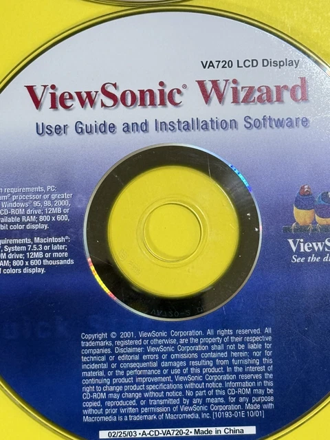 10 VINTAGE CD Rom Softwares Windows XP , Windows 7 , Acronis , Driver ...