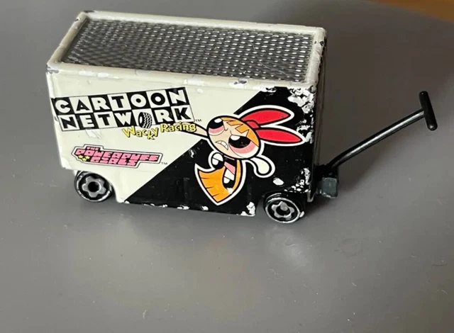 HOT WHEELS POWERPUFF filles bande dessinée réseau wacky course 1997 ...