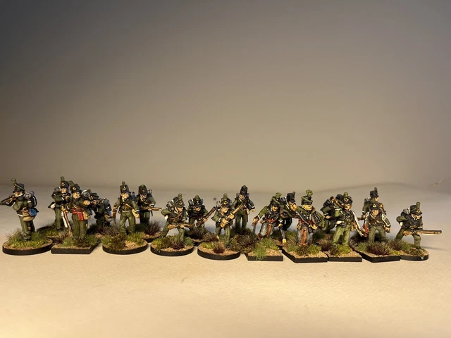 28MM PERRY MINIATURES Napolenic Wars British 95th Rifles Skirmish EUR ...